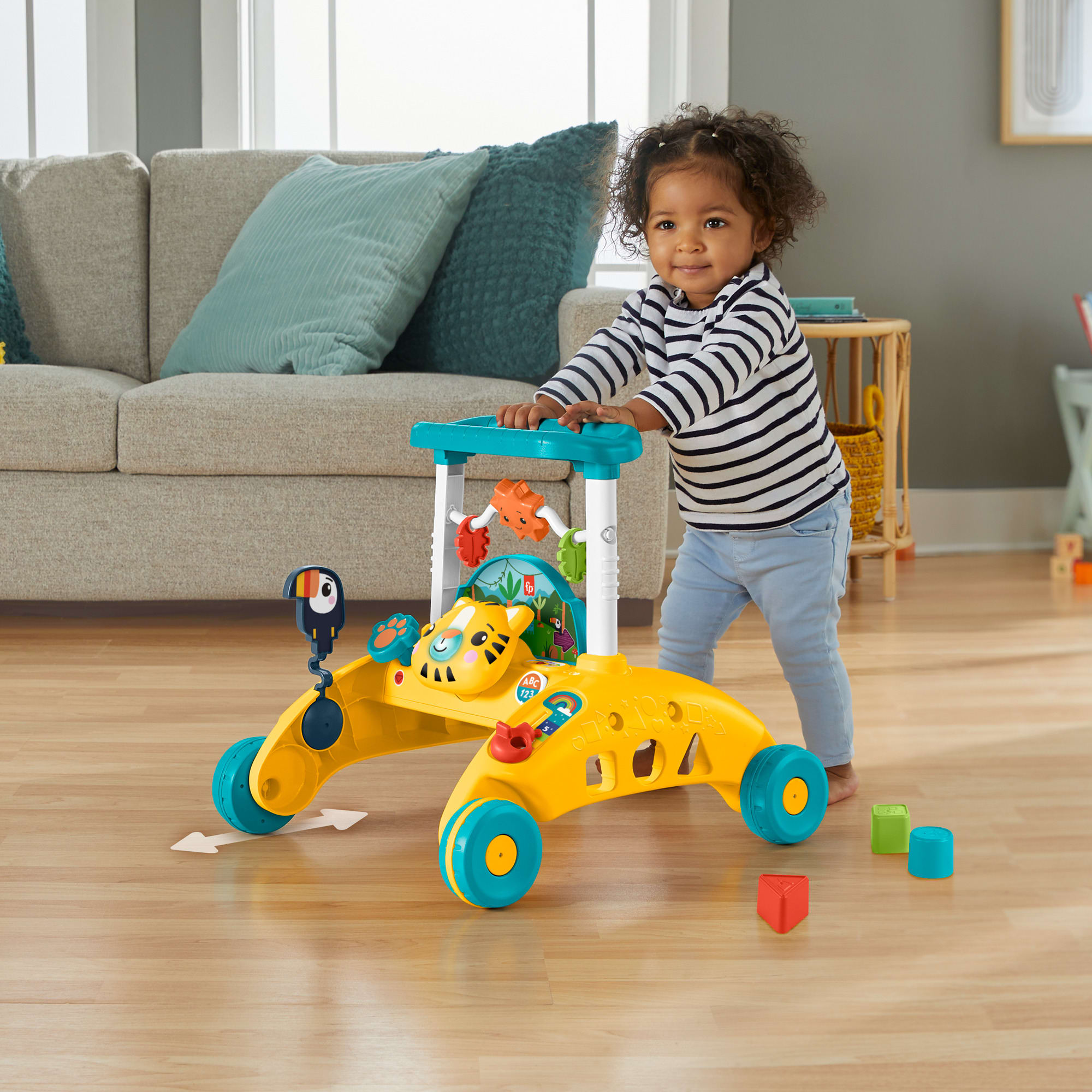 Fisher-Price Andadera para Bebés De Dos Lados Primeros Pasos